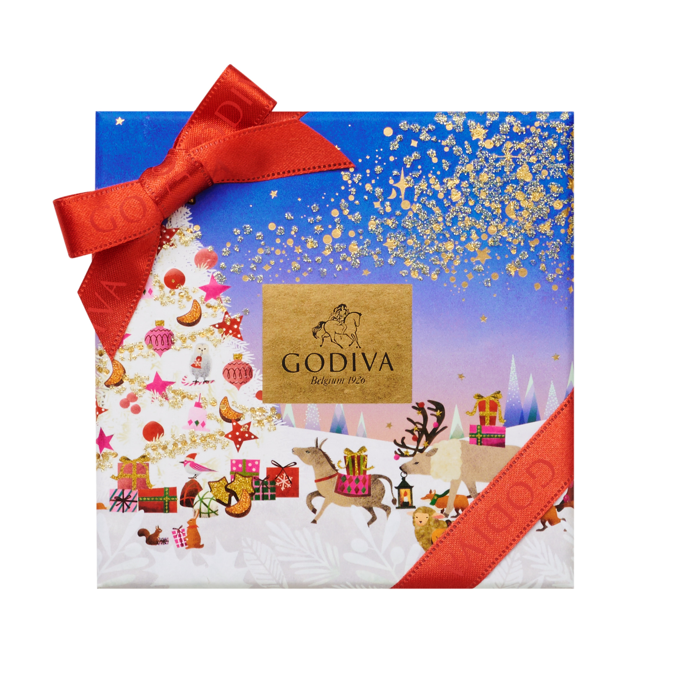 星降る森のクリスマス アソートメント 4粒入り | GODIVA（ゴディバ）のプレゼント・ギフト通販 | TANP（タンプ）
